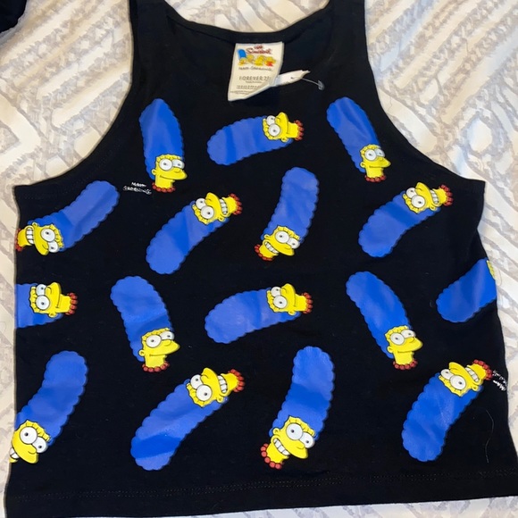 Forever 21 | Tops | Simpsons Crop Top Forever 2 | Poshmark
